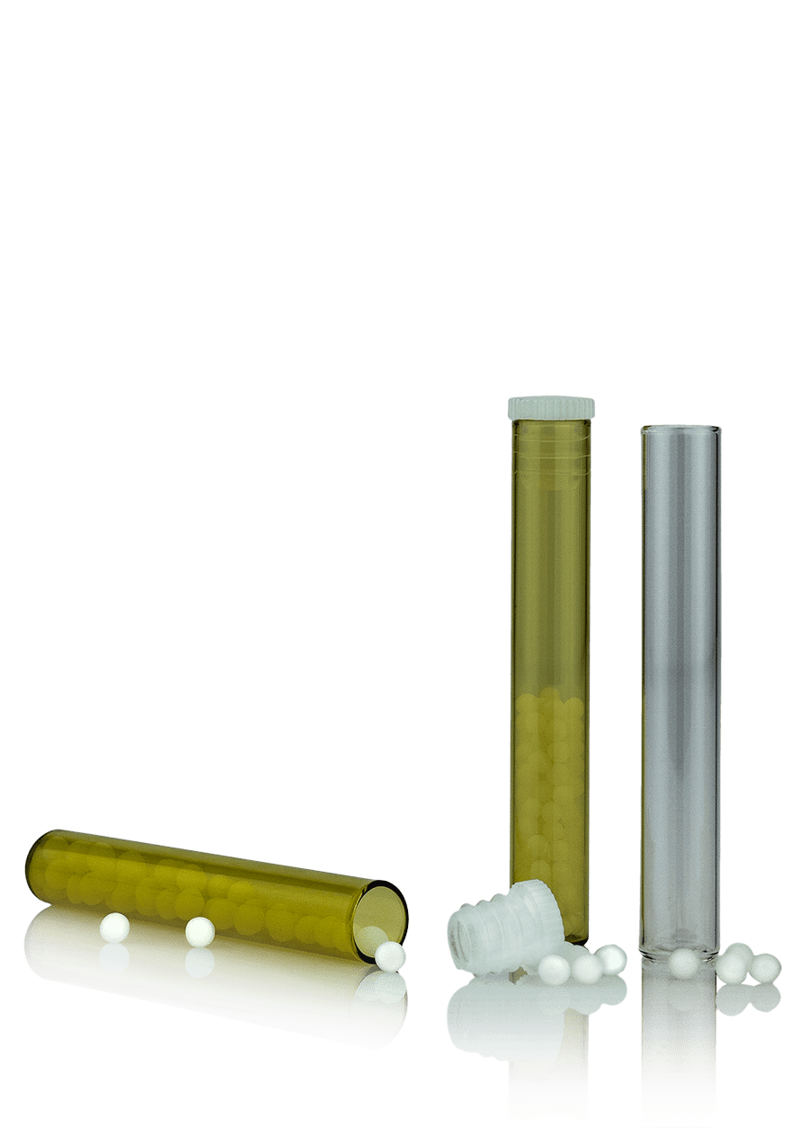 Tubular glass with flat bottom - PACKSYS